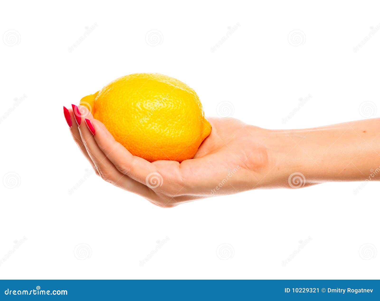 Human Hand Holding Yellow Lemon Stock Image - Image of palm, produce ...