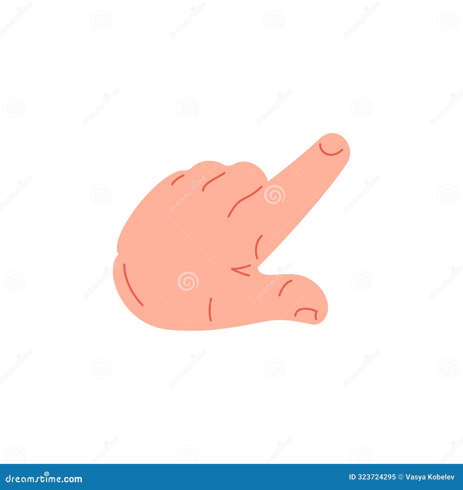 Human Hand Index Finger Pointing Gesture Icon Vector Flat Illustration ... Human Hand Index Finger Pointing Gesture Icon Vector Flat Illustration ...