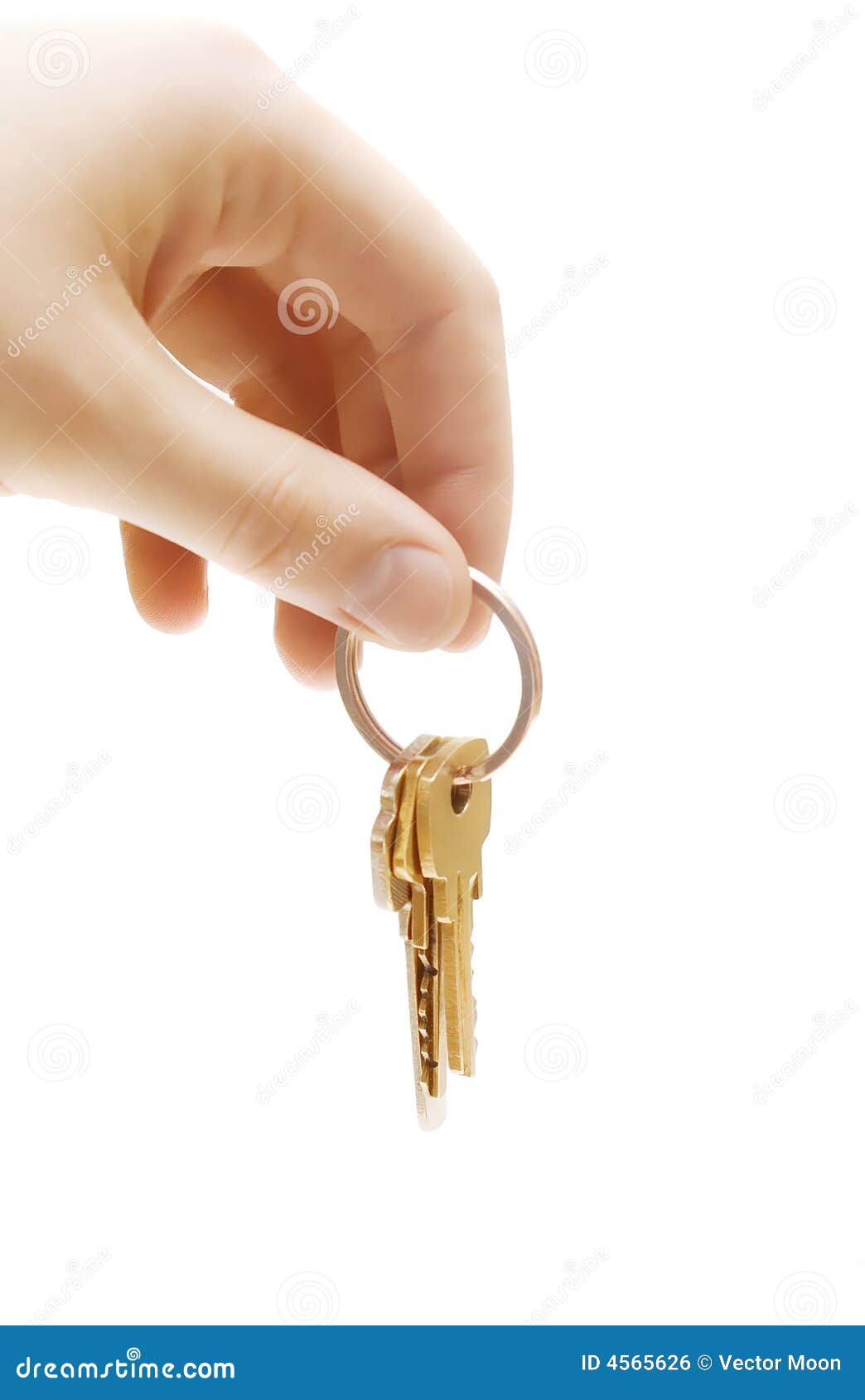 Human hand with keys stock photo. Image of ideas, hand - 4565626