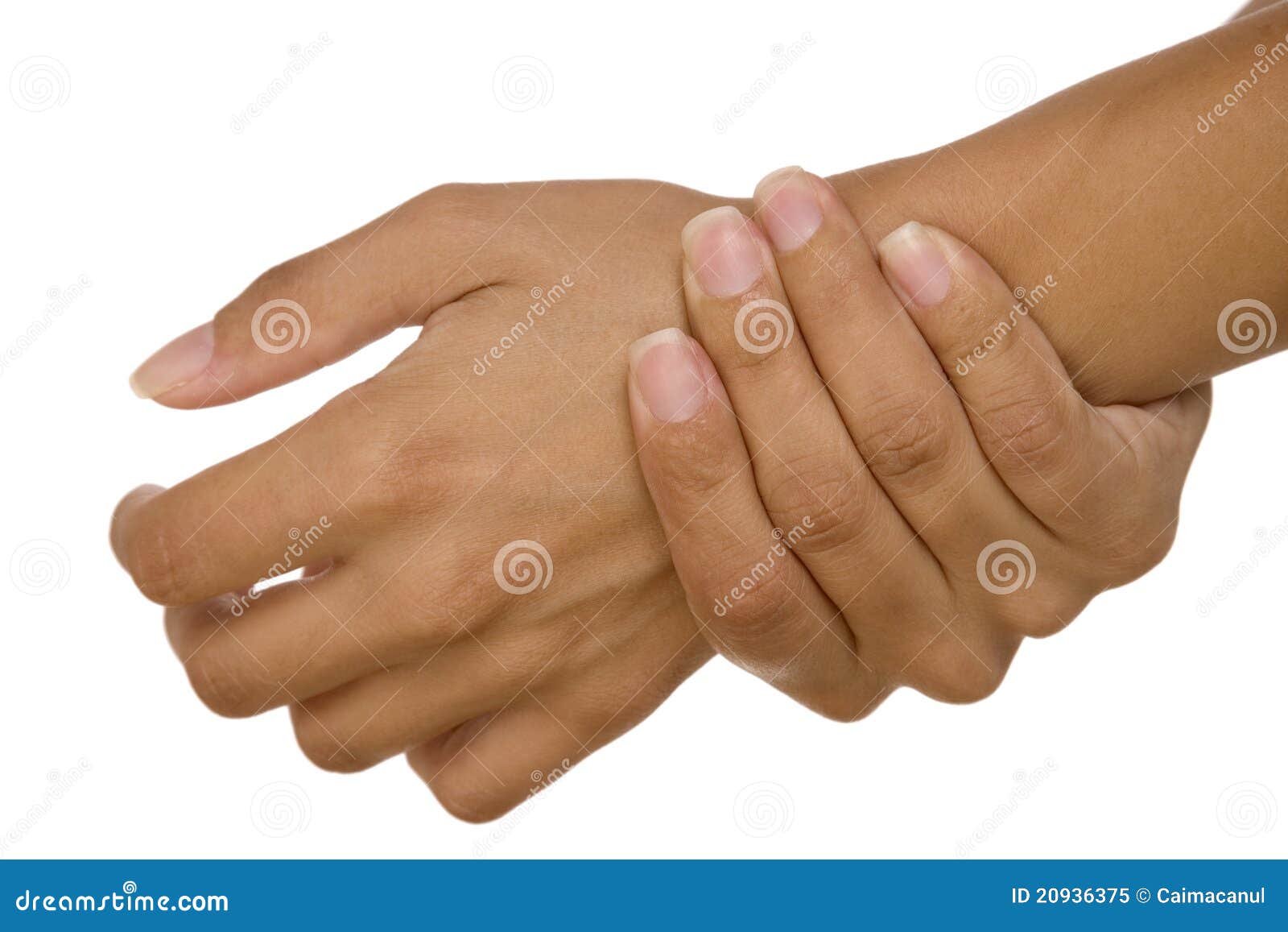 Human Hand Measuring Arm Pulse Stock Image - Image of hand, assistance ...