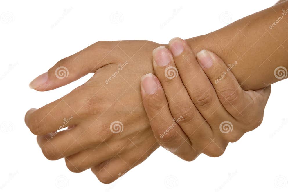 Human Hand Measuring Arm Pulse Stock Image - Image of hand, assistance ...