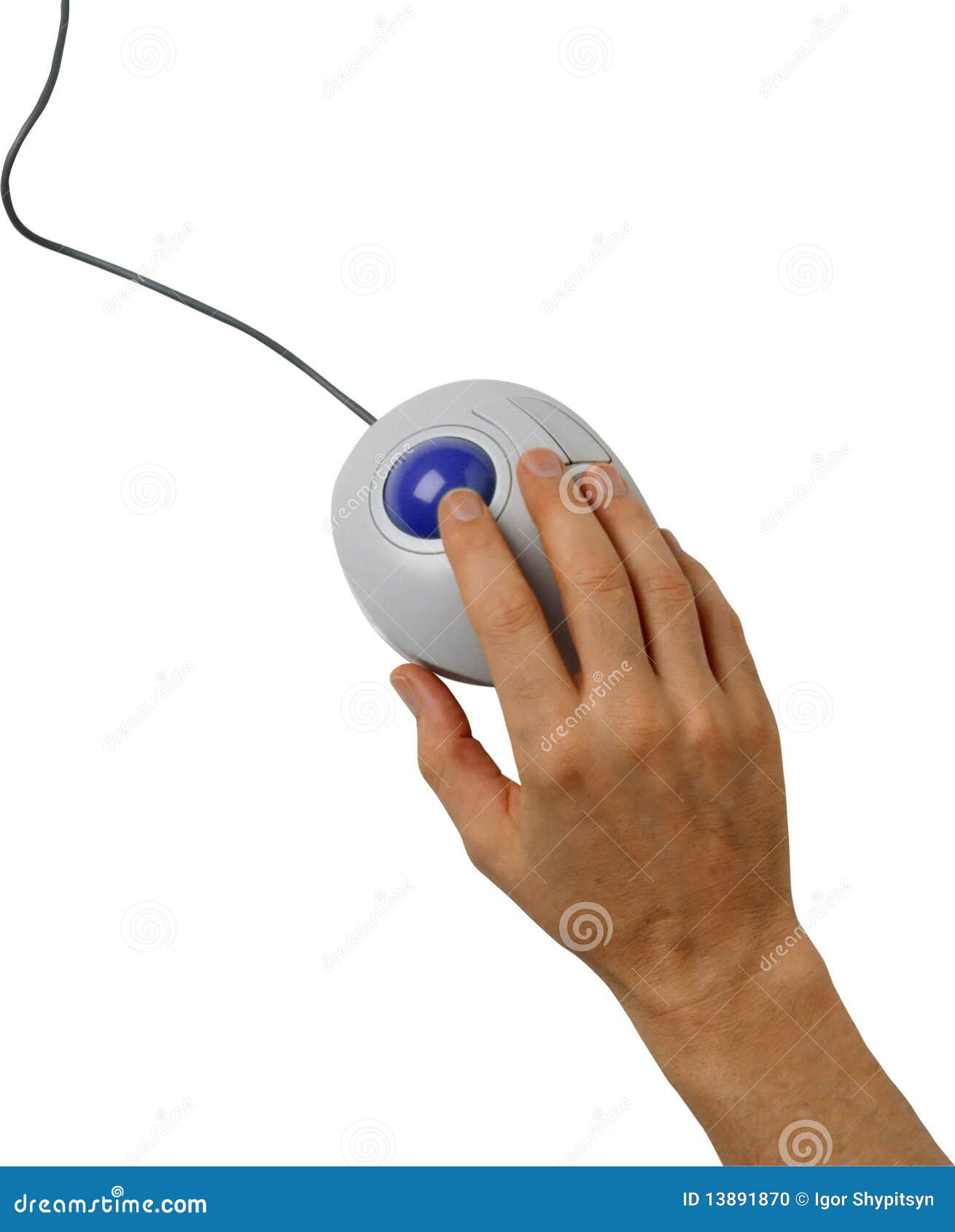 Human hand with mouse. stock photo. Image of equipment - 13891870