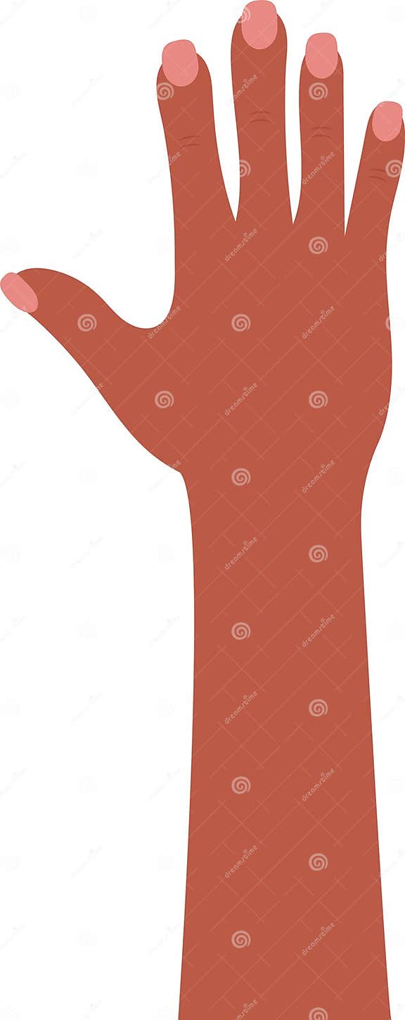 Human Hand Palm stock vector. Illustration of human - 302480187