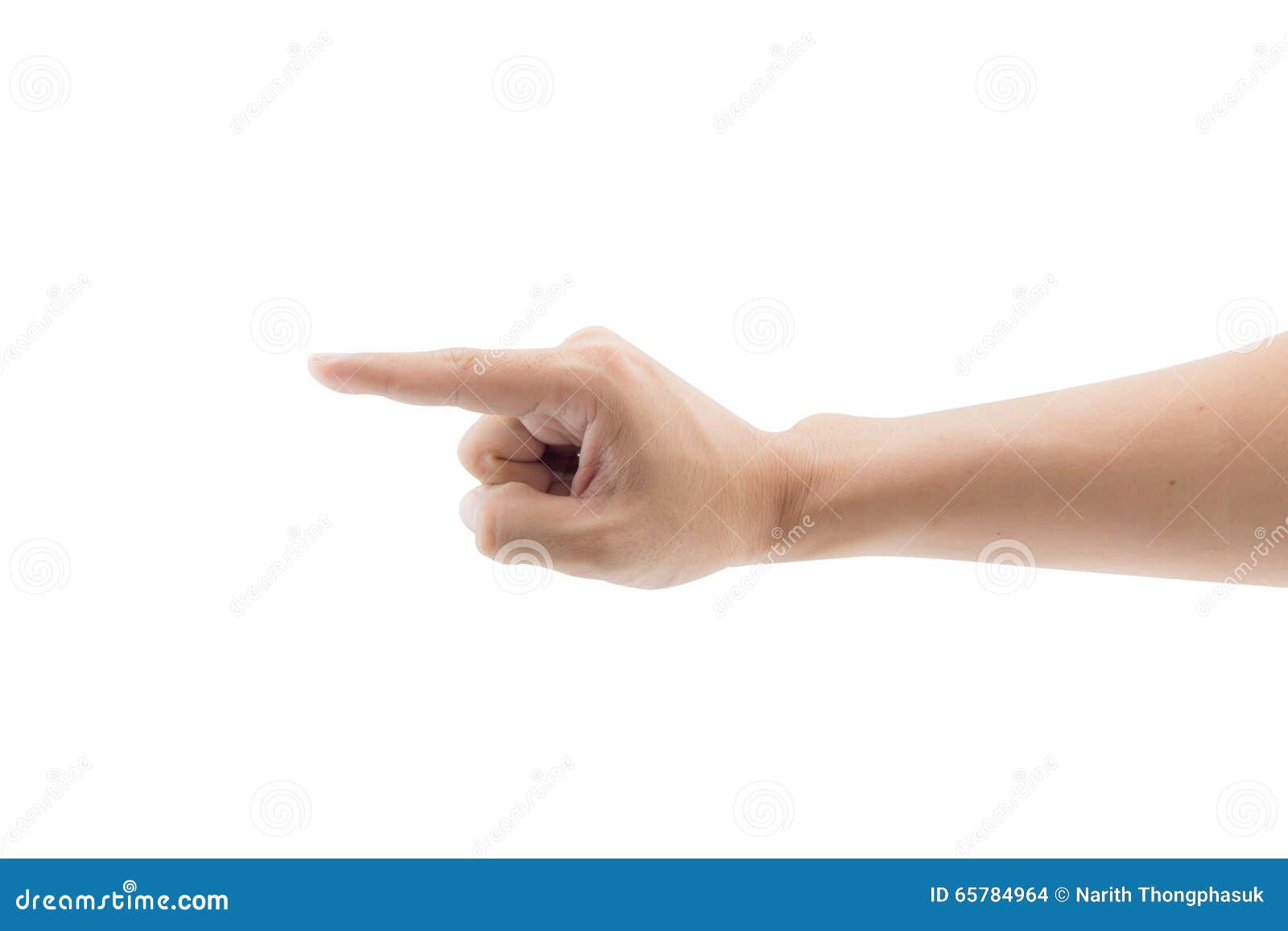 Human Hand Point with Finger. Stock Photo - Image of caucasian, human ...