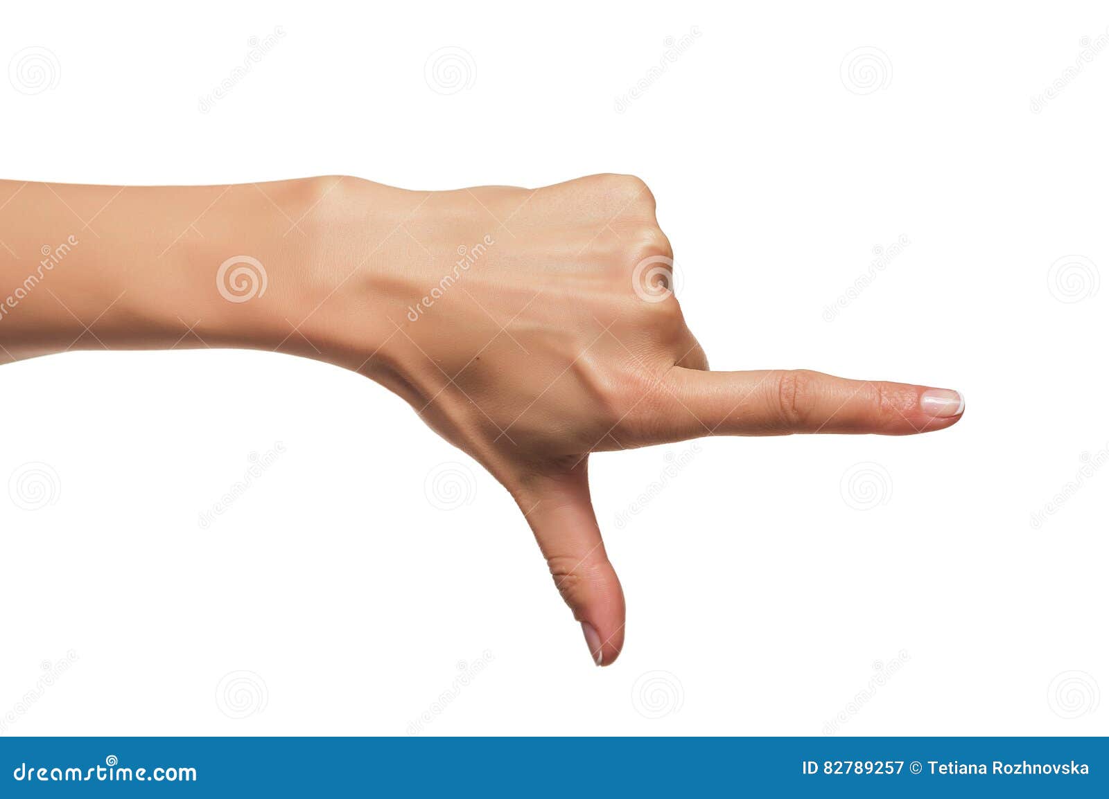 Human Hand Point with Finger Stock Image - Image of gesticulation ...