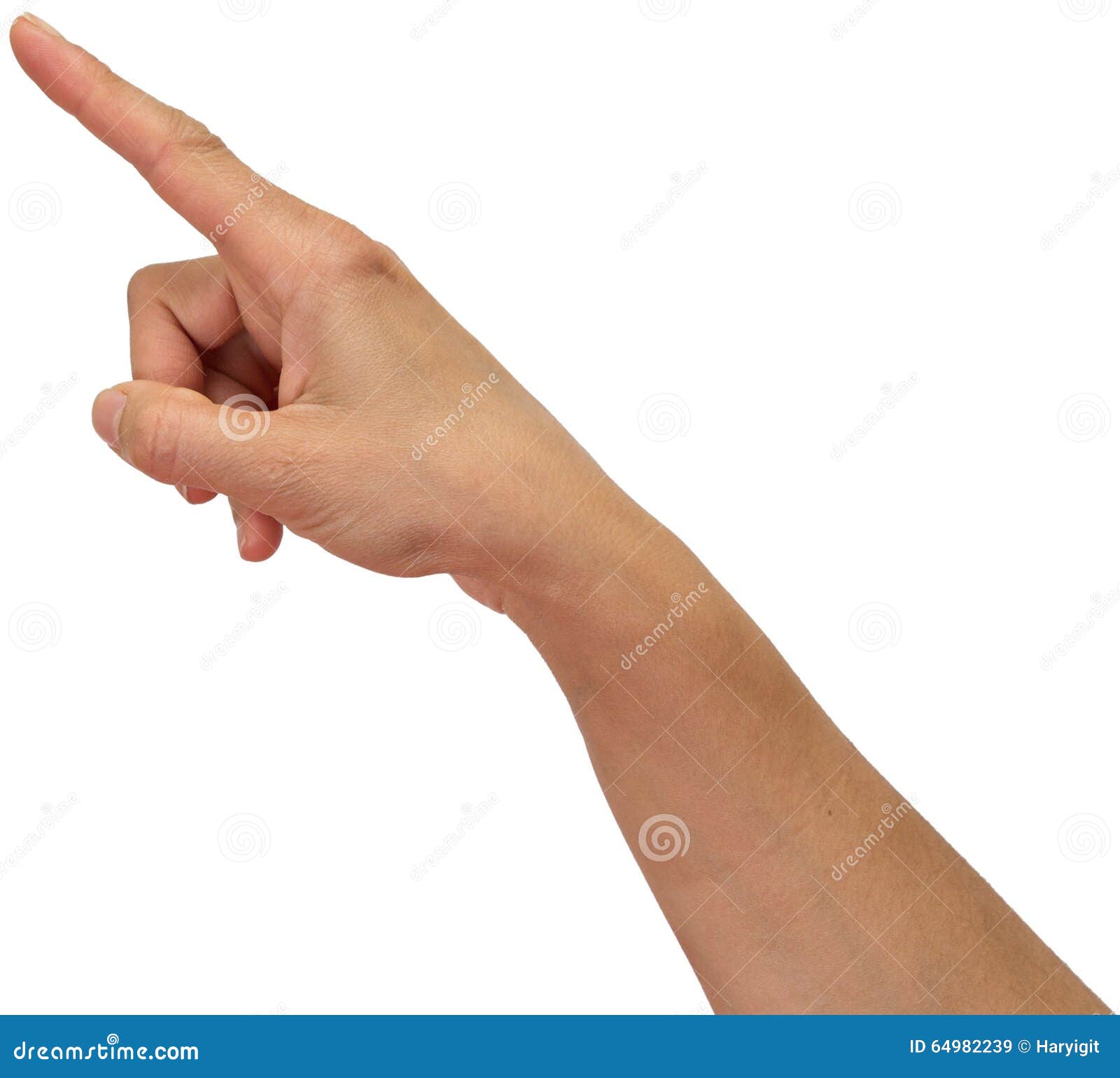 Human Hand, pointing. stock image. Image of teaching - 64982239