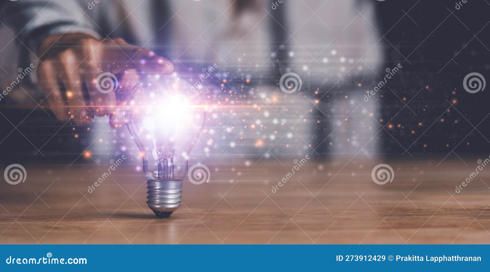 Human Hand Pointing at a Light Bulb ,Finding New Solutions To Solve ...
