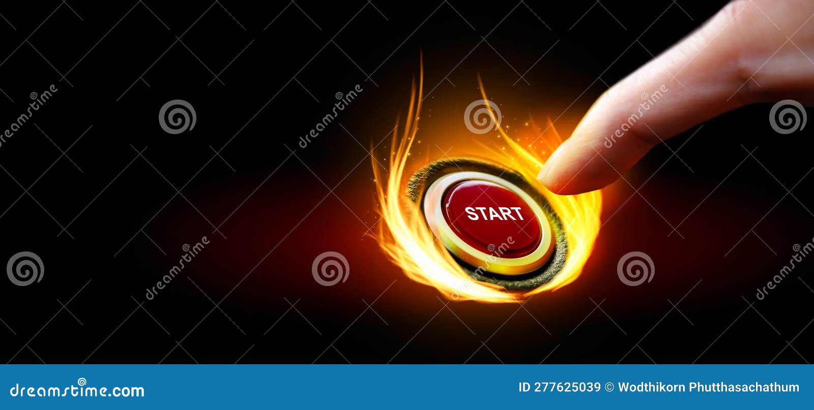 God Fiery Hand Illuminates The Exploding Galaxy In Deep Space Generated ...