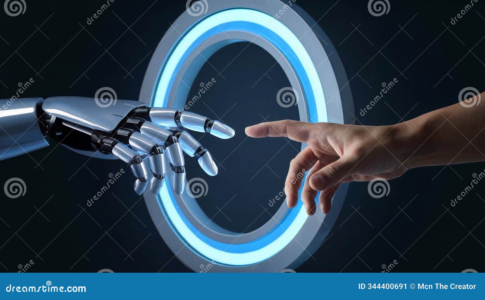 Robotic Arm, Reaching Into Cleanroom And Retrieving Delicate Equipment ...