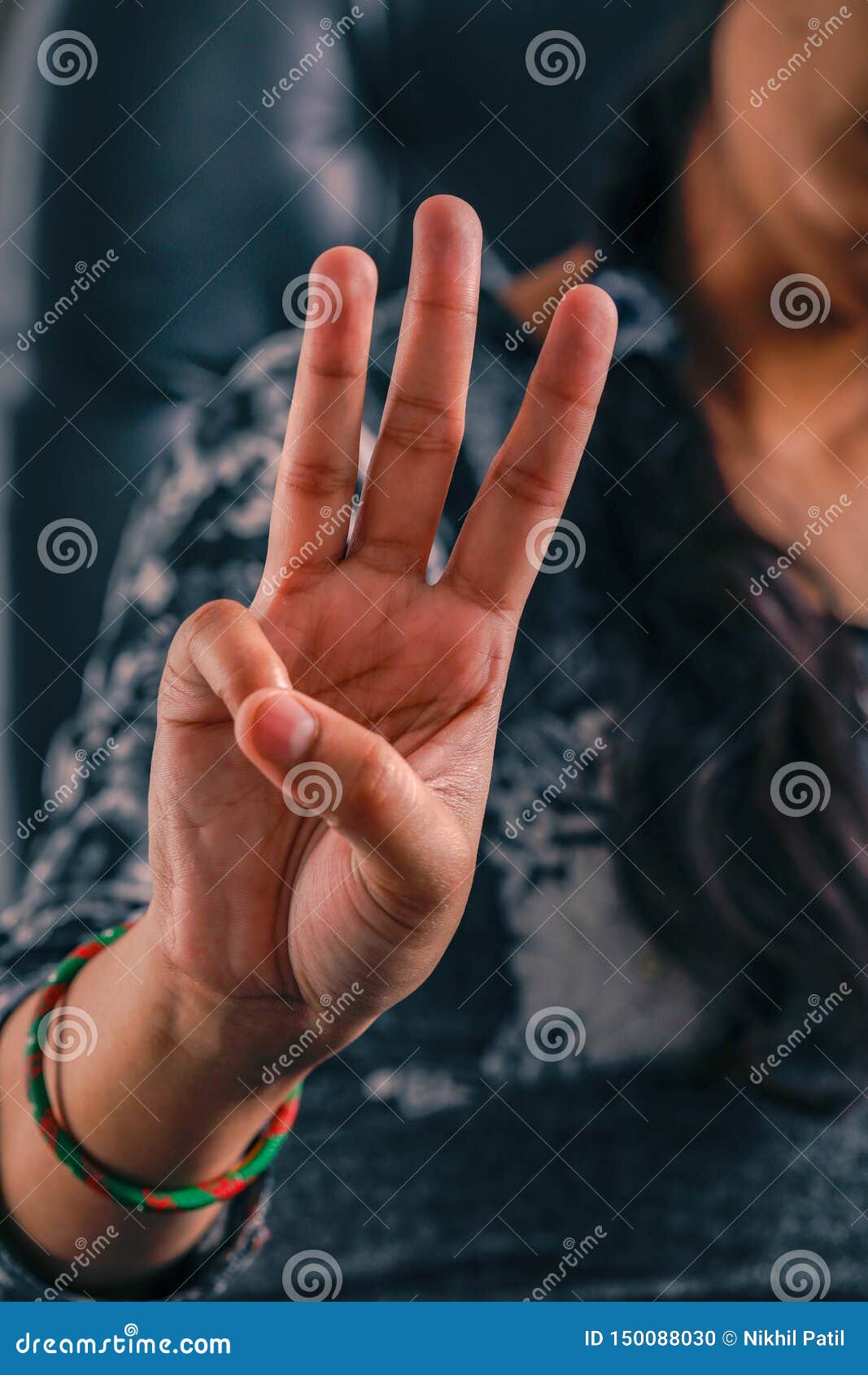 Human Hand Showing Ok Gesture Stock Photo - Image of caucasian, quality ...