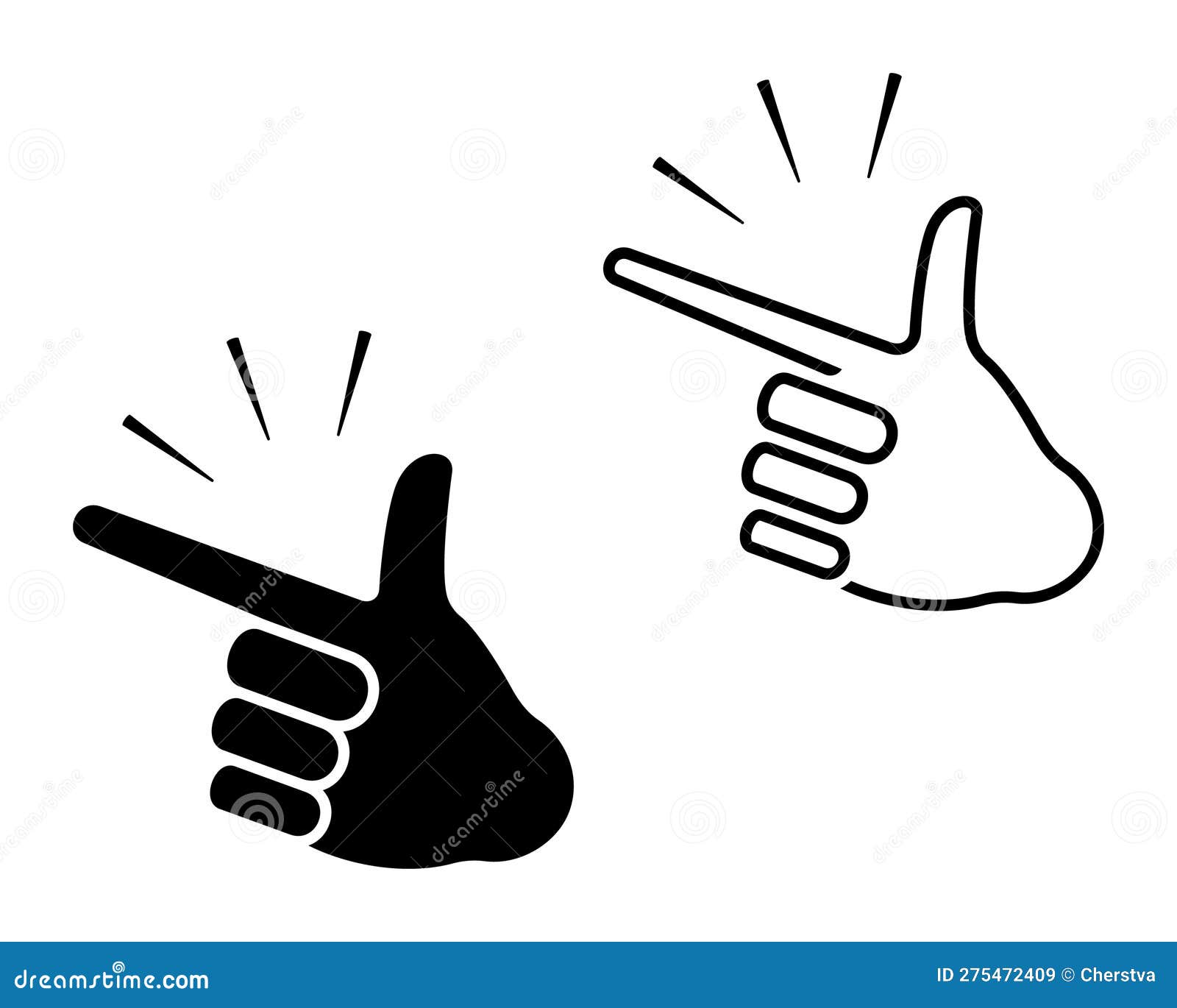 Snapping Finger Hand Gesture Outline Vector Royalty-Free Cartoon ... Snapping Finger Hand Gesture Outline Vector Royalty-Free Cartoon ...