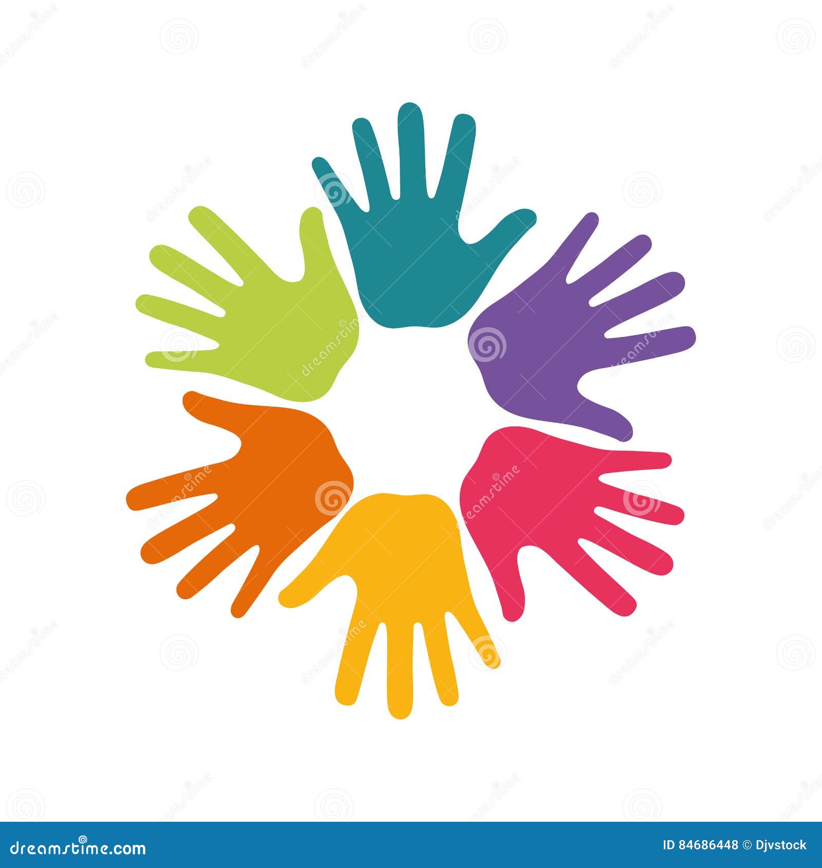 Human hand symbol stock illustration. Illustration of give - 84686448