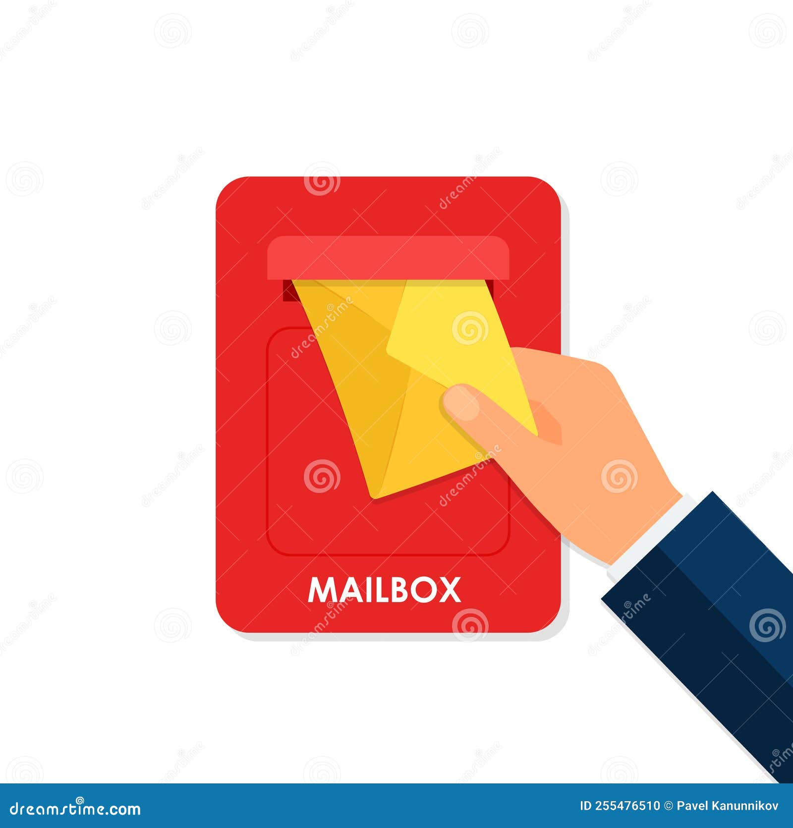 3d Human Mailbox Letter Royalty-Free Stock Photography | CartoonDealer ...