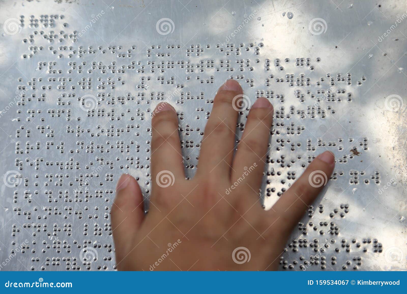 Braille stock image. Image of blindness, reading, handicapped - 159534067