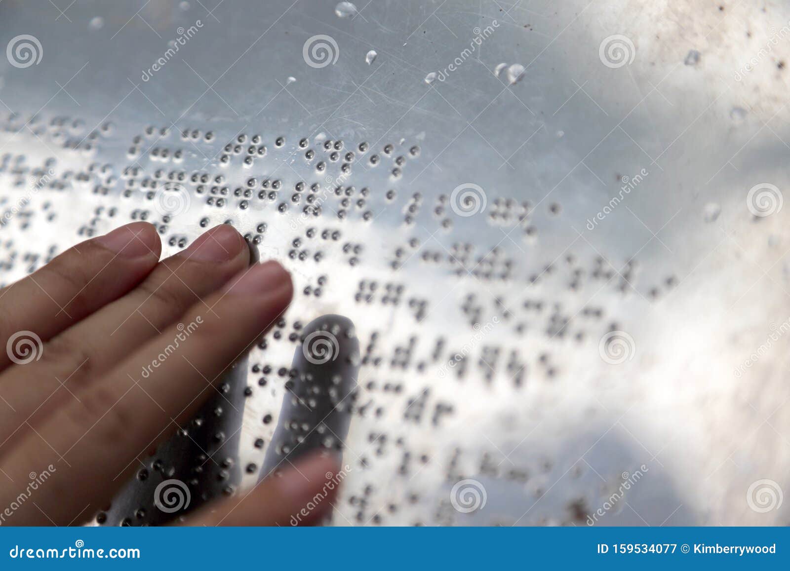 Braille stock image. Image of read, conceptual, finger - 159534077