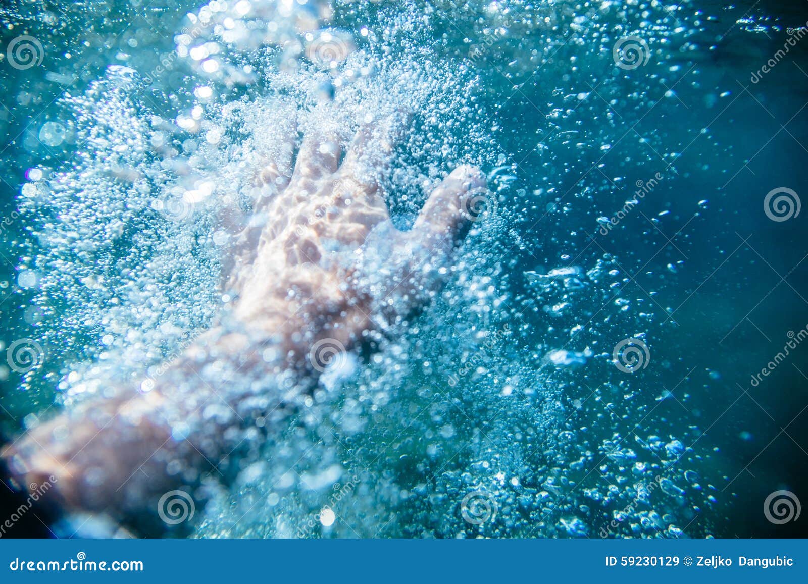 Human Hand Underwater stock image. Image of bottom, mens - 59230129