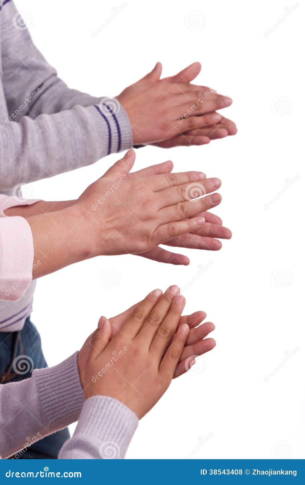 Human Hands Clapping stock photo. Image of achievement - 38543408