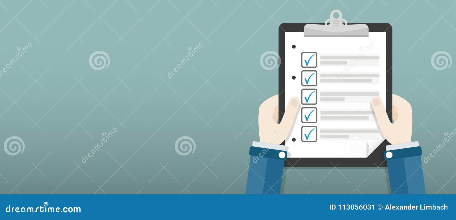 Clipboard Checklist Icon. Black Isolated Checklist With Checkmarks ...