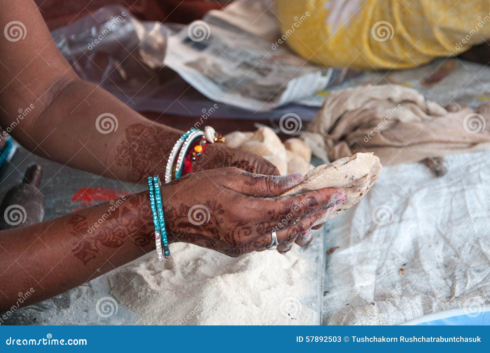 Human Hands Cooking Vegetables in Kitchen. Stock Image - Image of ...