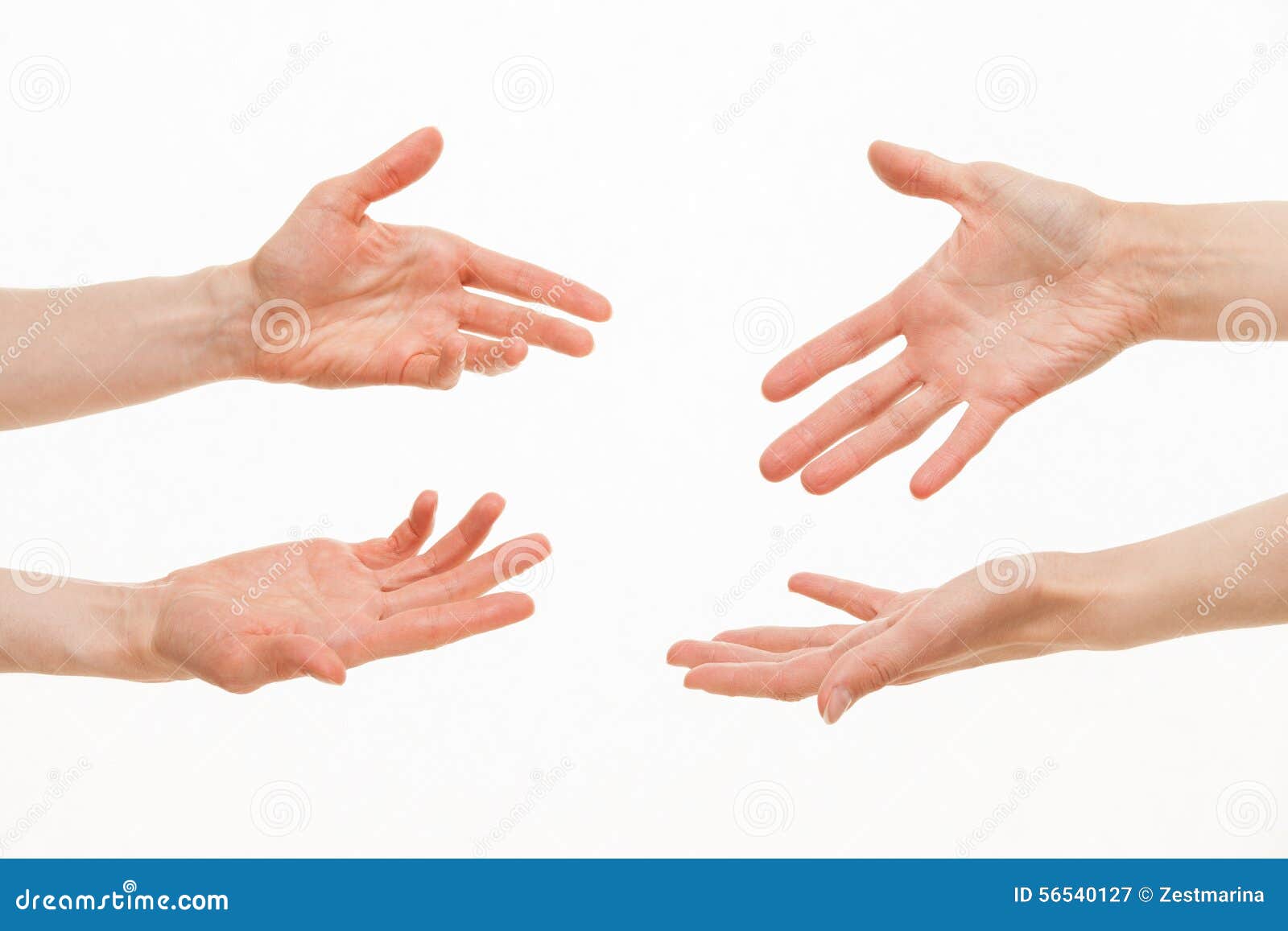 Human Hands Demanding Something Stock Image - Image of friendly, copy ...