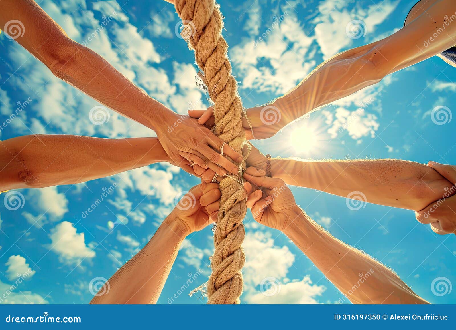 Human Hands Forming a Stack Teamwork Stock Photo - Image of handshake ...