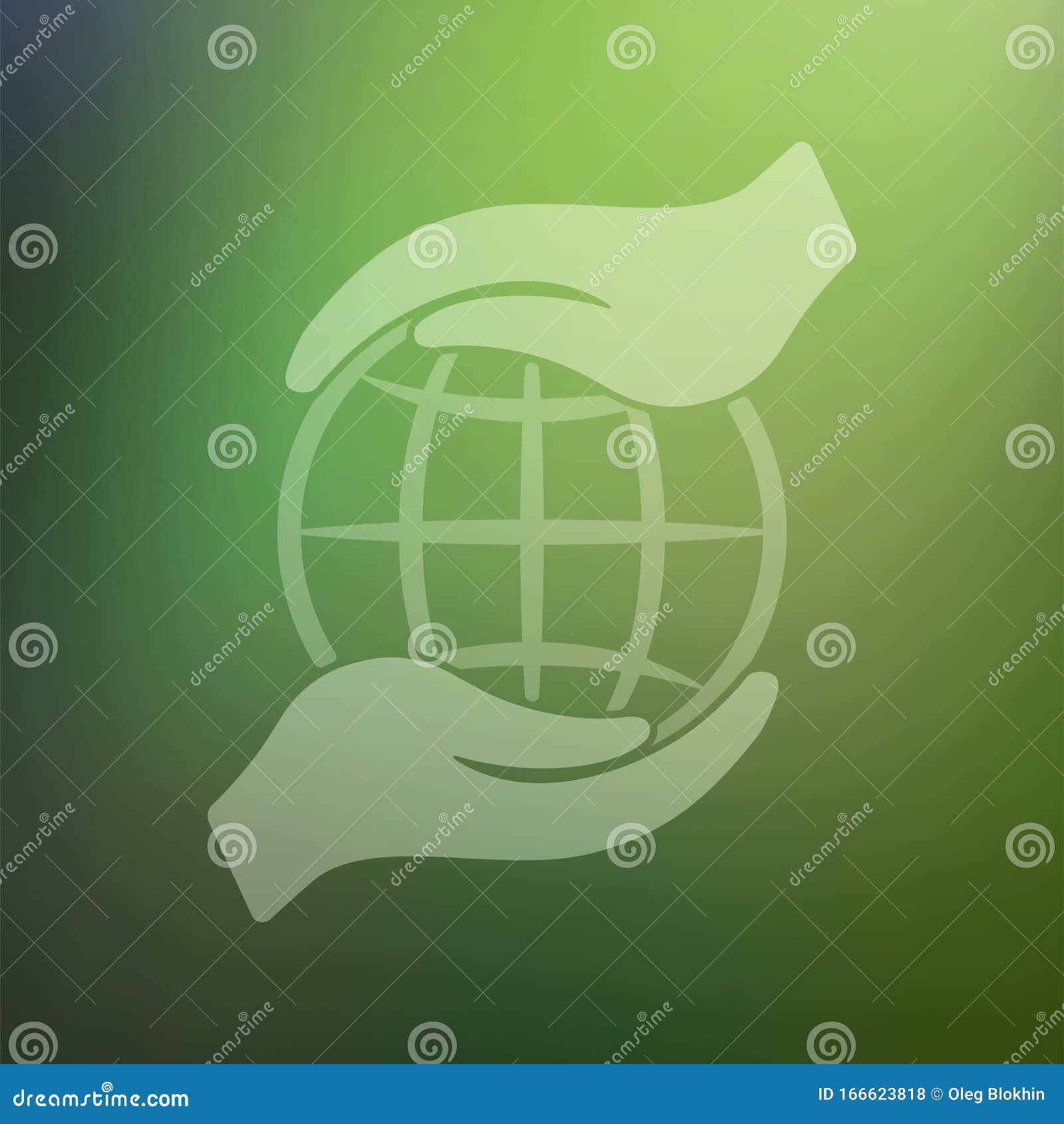 Human Hands Holding Earth, Save Earth Concept Vector Illustration Stock ...