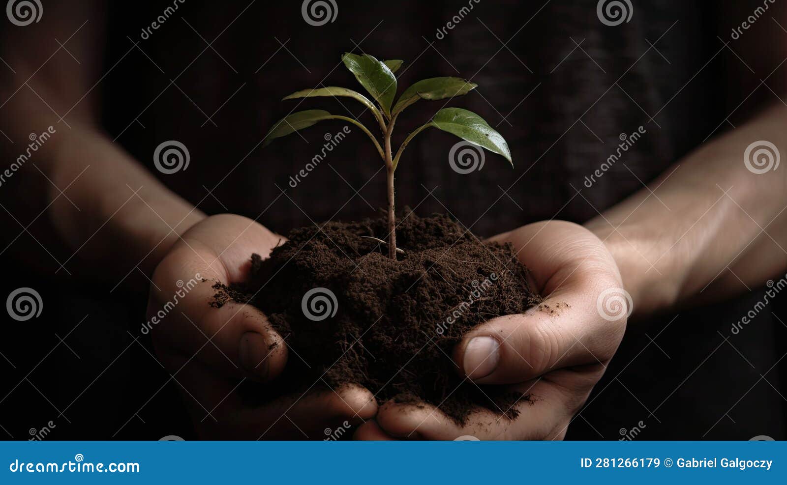Human Hands Holding Green Sprout in Soil, Closeup. Earth Day Concept ... Human Hands Holding Green Sprout in Soil, Closeup. Earth Day Concept ...