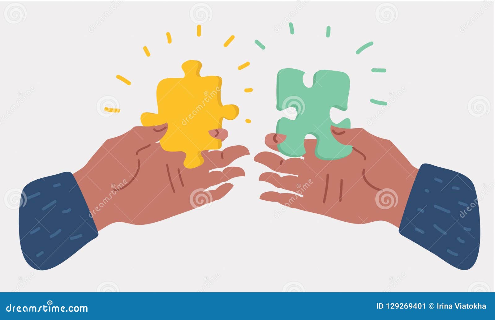 Human Hands Holding and Putting Puzzle Pieces Stock Illustration ... Human Hands Holding and Putting Puzzle Pieces Stock Illustration ...