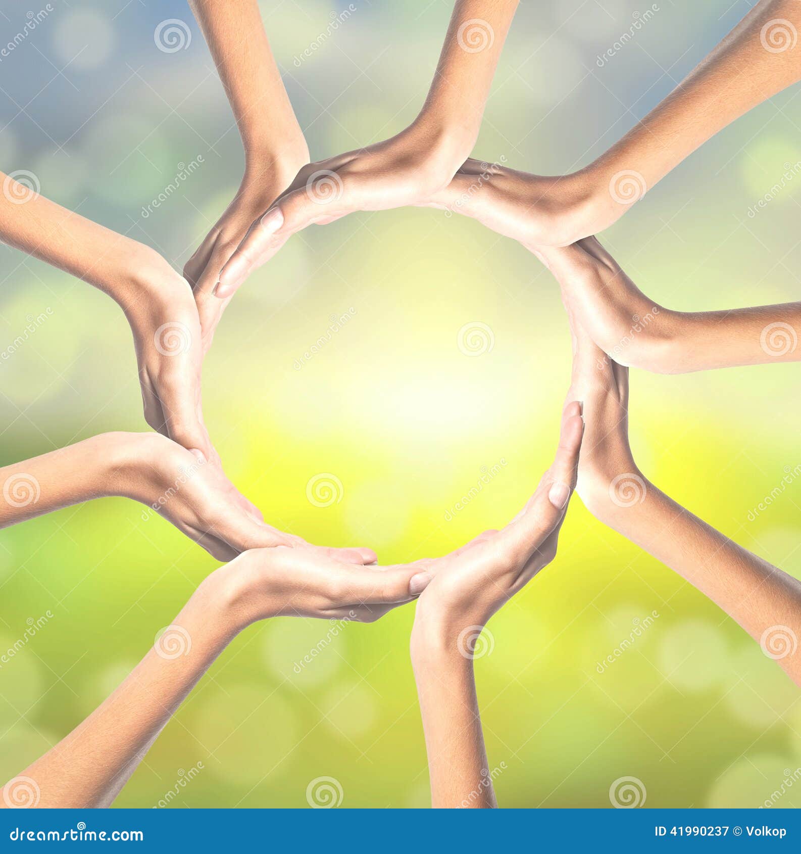 Human Hands Making Circle Bright Photos - Free & Royalty-Free Stock ...