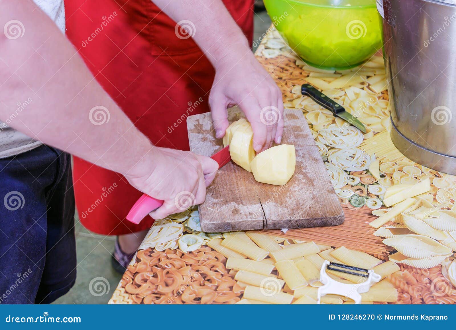 Human Hands Ready for Cooking Stock Photo - Image of apples, delicious ...