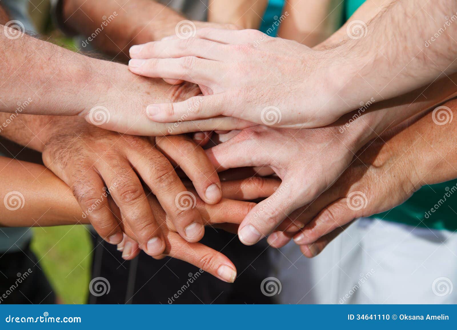 Human hands showing unity stock photo. Image of expressing - 34641110