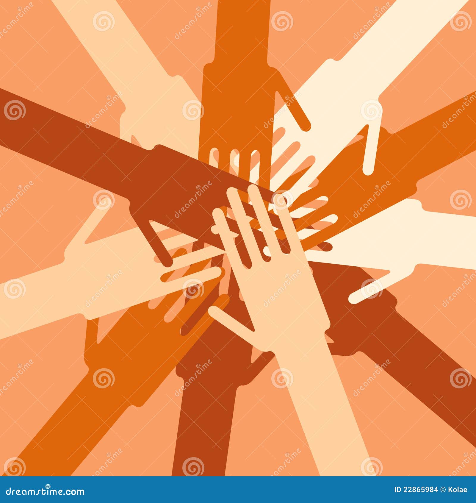 Human Hands Unity Stock Images - Image: 22865984