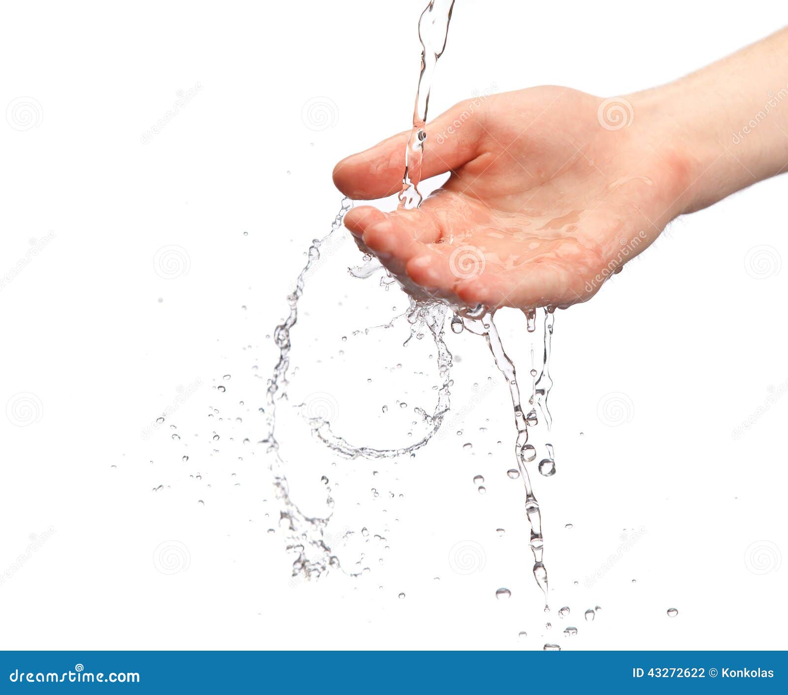 Human hands with water stock photo. Image of liquid, aqua - 43272622