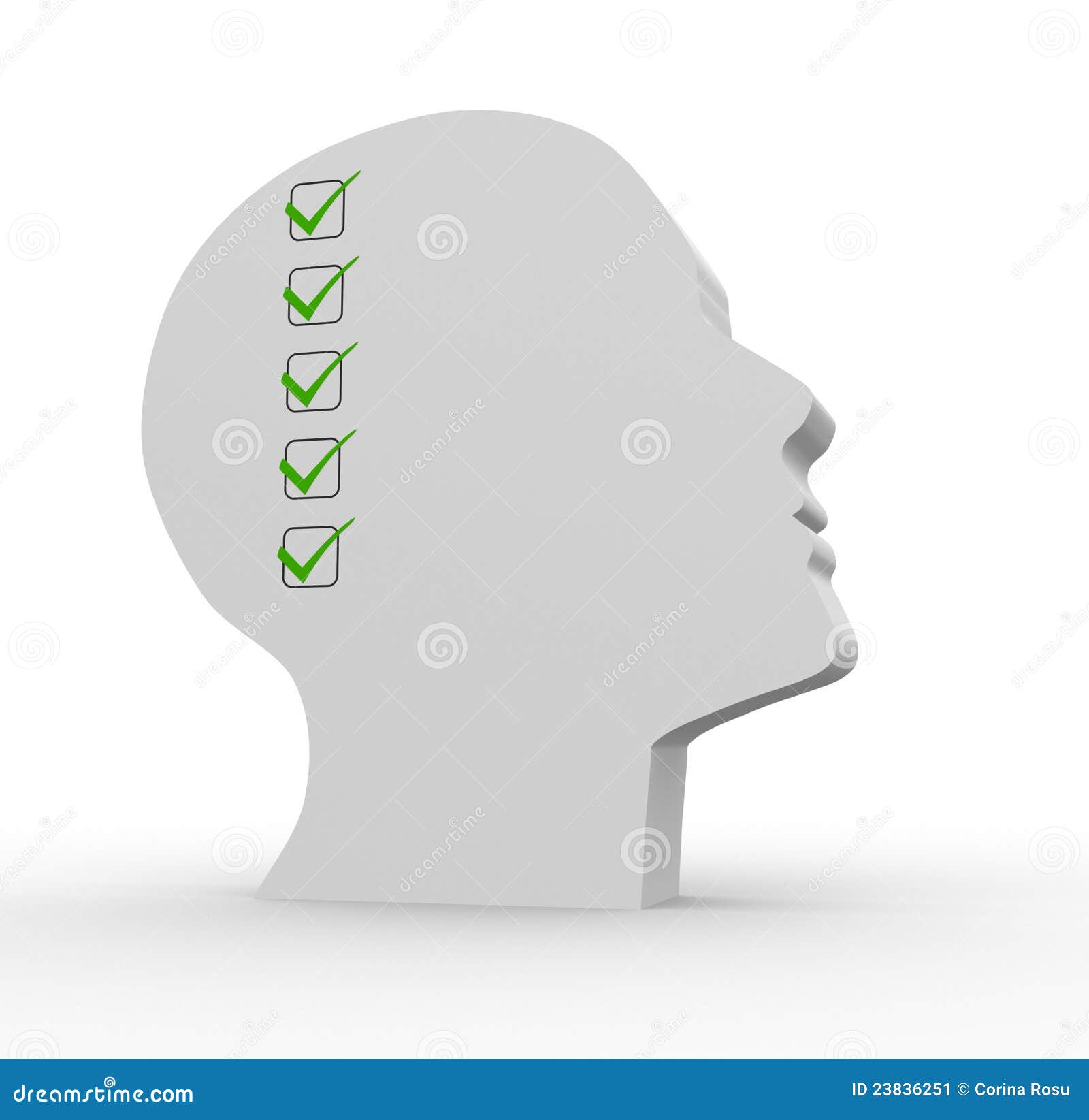 Check Mark Head Stock Illustrations – 1,526 Check Mark Head Stock ...