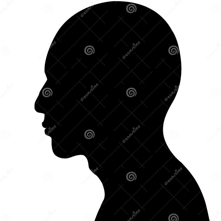 Human Head stock vector. Illustration of icon, vector - 7704878