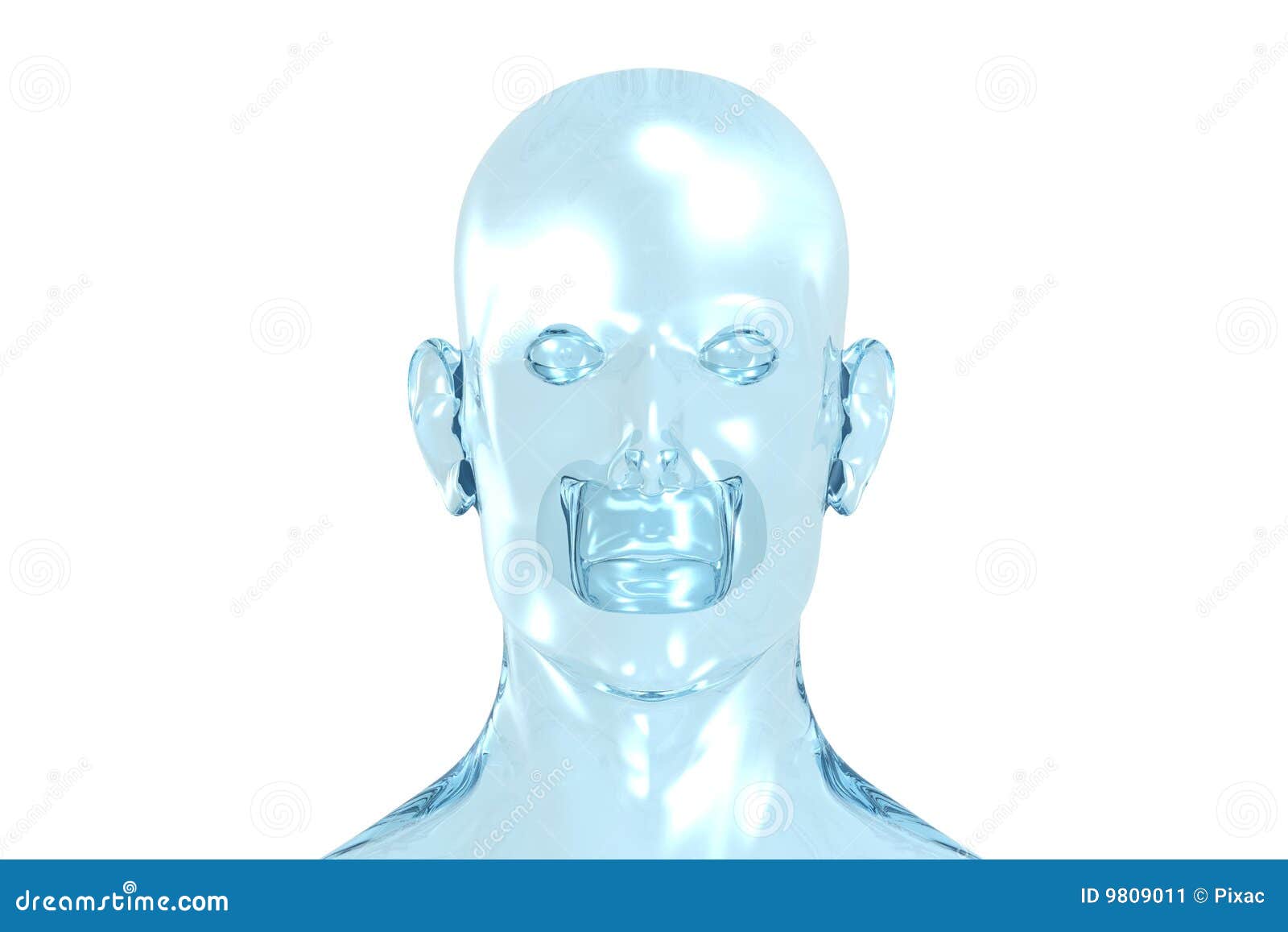 Human Head Picture. Image: 9809011