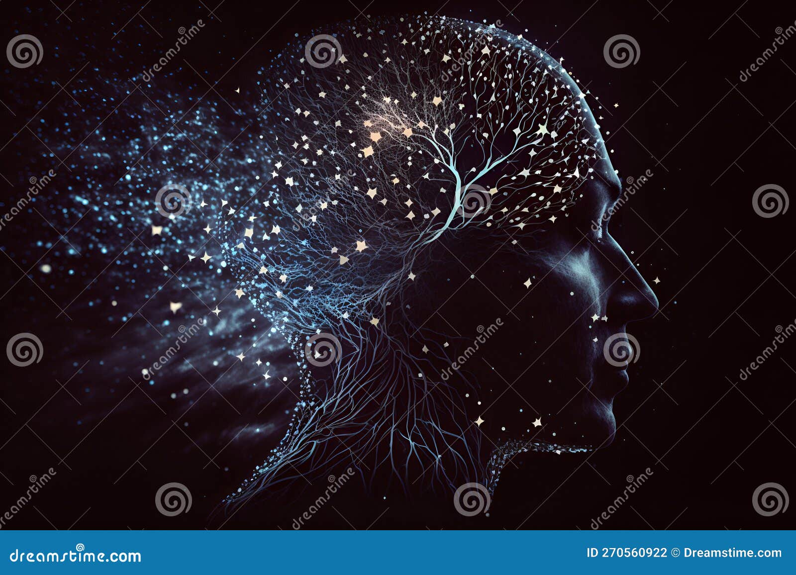 Serenity And Human Mind - Pictured As Word Serenity Inside A Head To ...