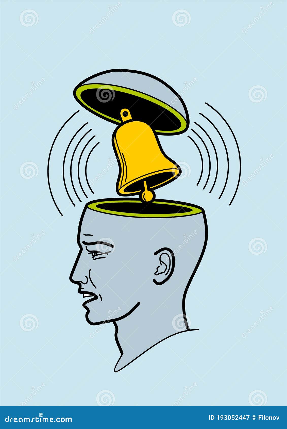 Human Head. a Man`s Brain is Open. Abstract Form of an Open Human Head ... Human Head. a Man`s Brain is Open. Abstract Form of an Open Human Head ...