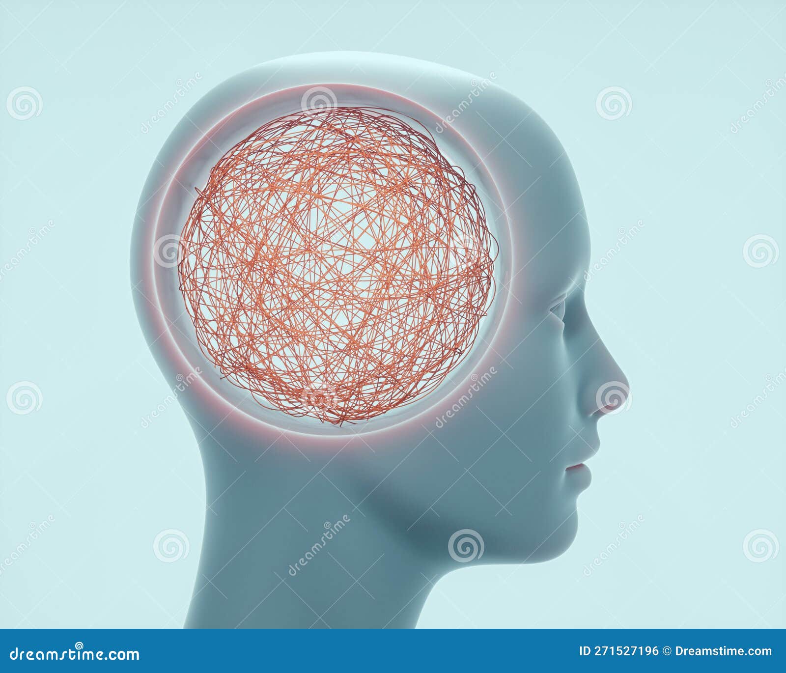 Brainstorming, Confusion And Choice Concept Abstract Background ...