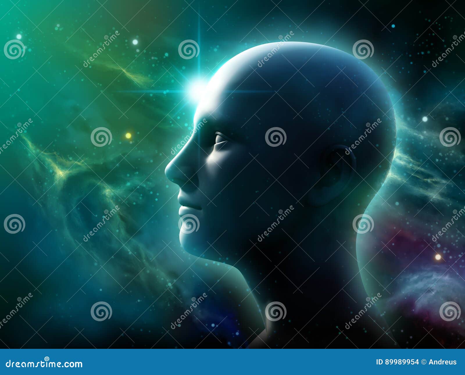 Unconscious And A Human Brain Royalty-Free Stock Photography ...