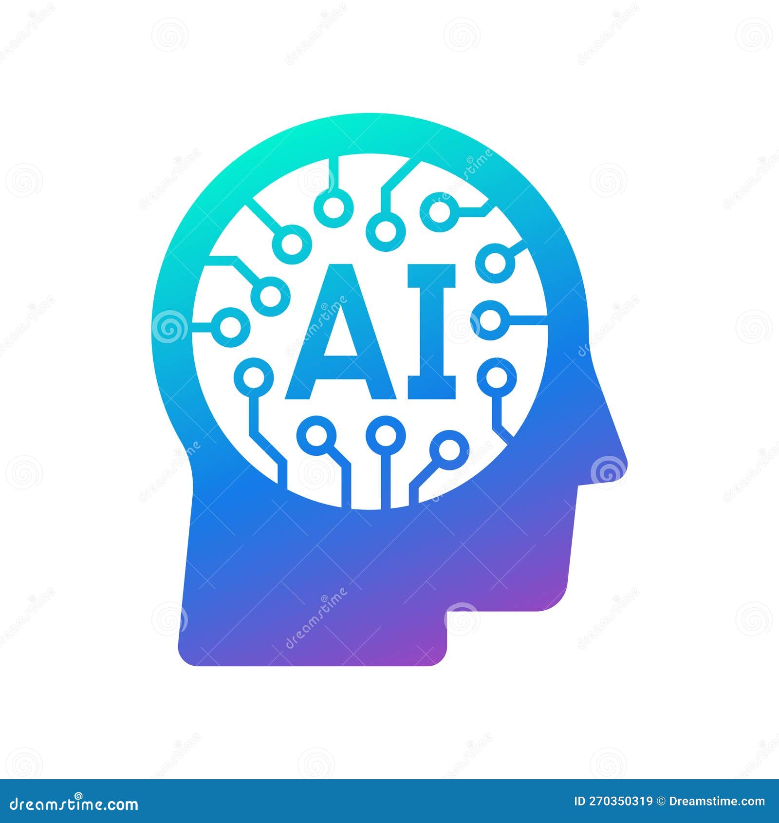 AI Chip Technological Brain Artificial Intelligence. Vector ... AI Chip Technological Brain Artificial Intelligence. Vector ...