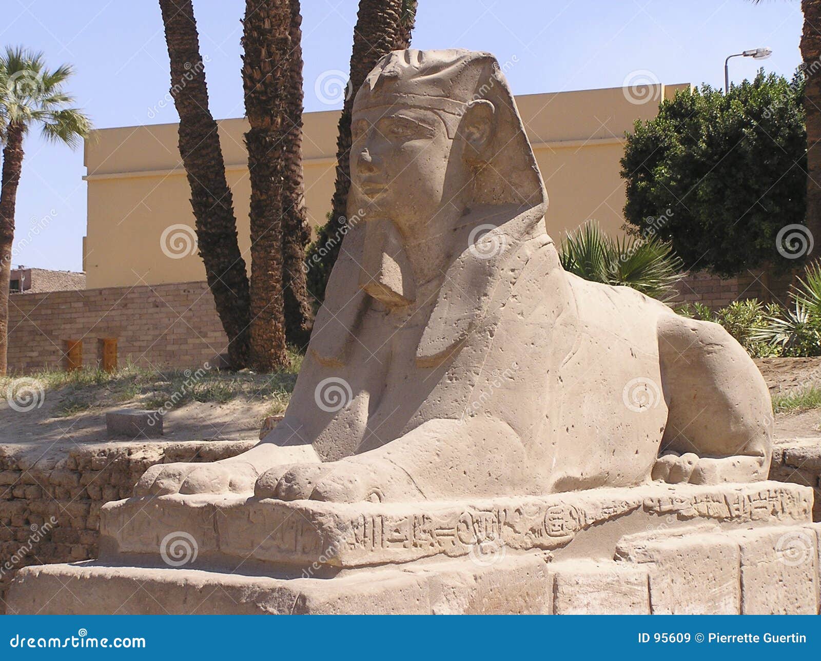 Human-headed sphinx 2 stock image. Image of death, luxox - 95609