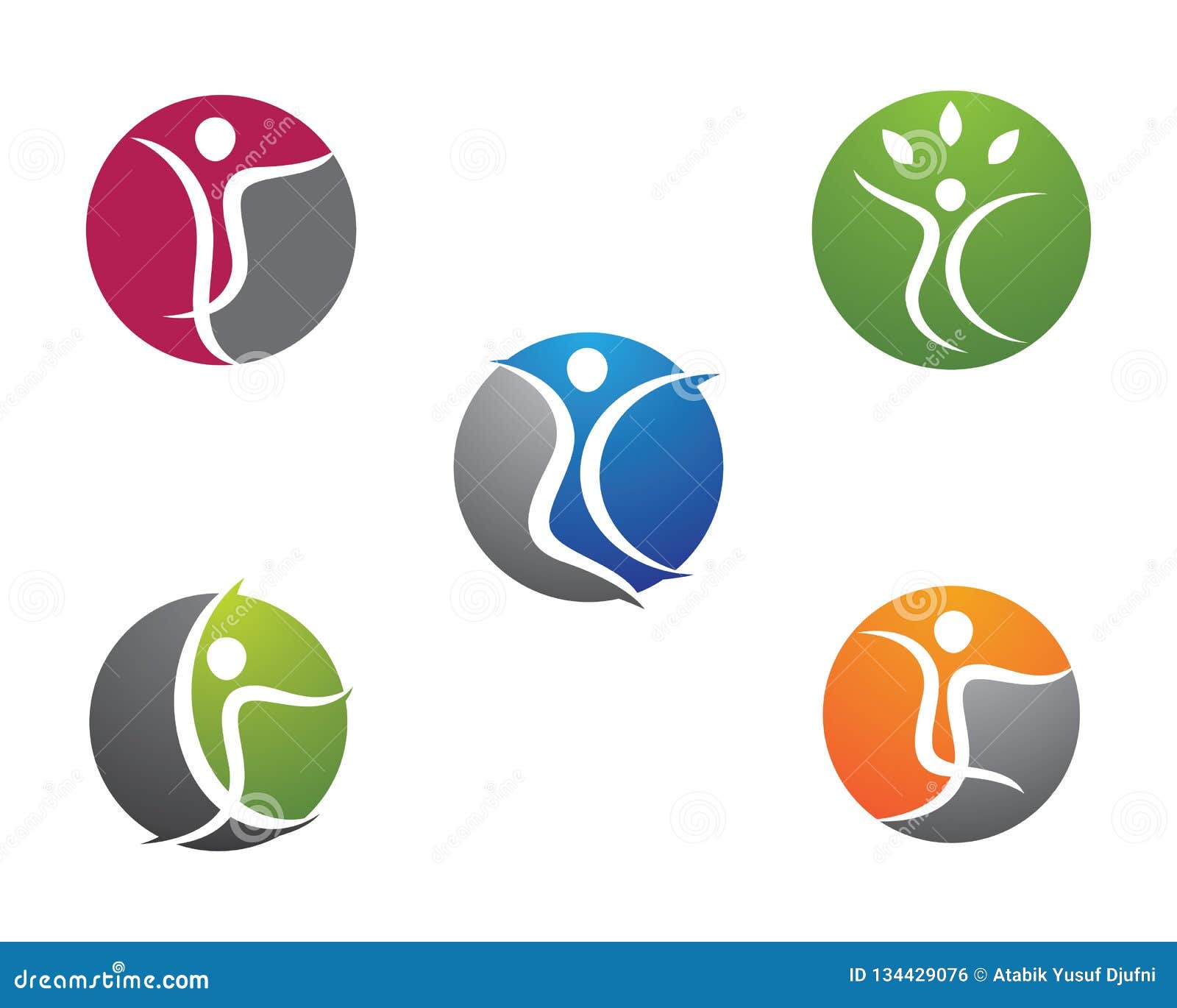 Human Health Symbol Illustration Design Stock Vector - Illustration of ...