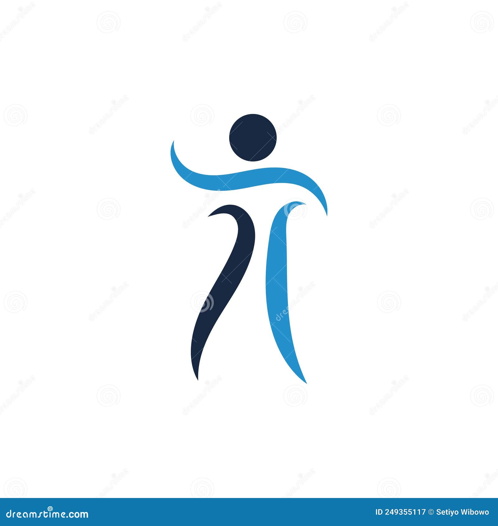 Human Healthy Life Logo Template Vector Icon Stock Vector ...