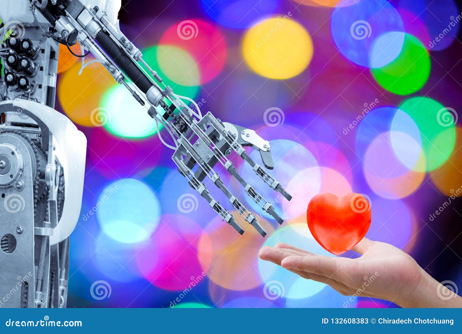 Hand Of Robots Touching On Binary Data. Futuristic Artificial ... Hand Of Robots Touching On Binary Data. Futuristic Artificial ...
