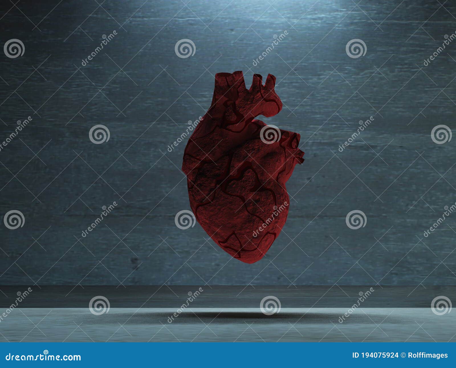 Human Heart stock illustration. Illustration of composition - 194075924