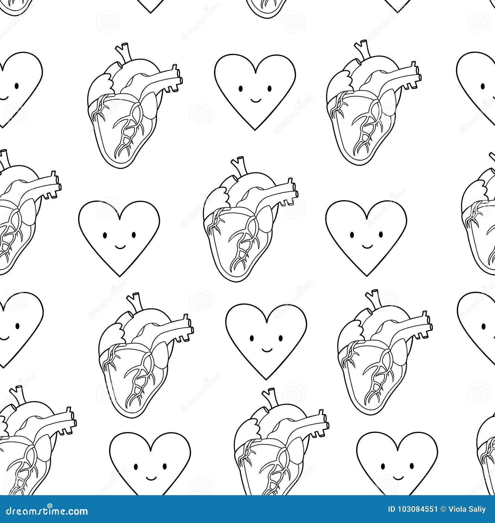 Human heart pattern stock illustration. Illustration of design - 103084551