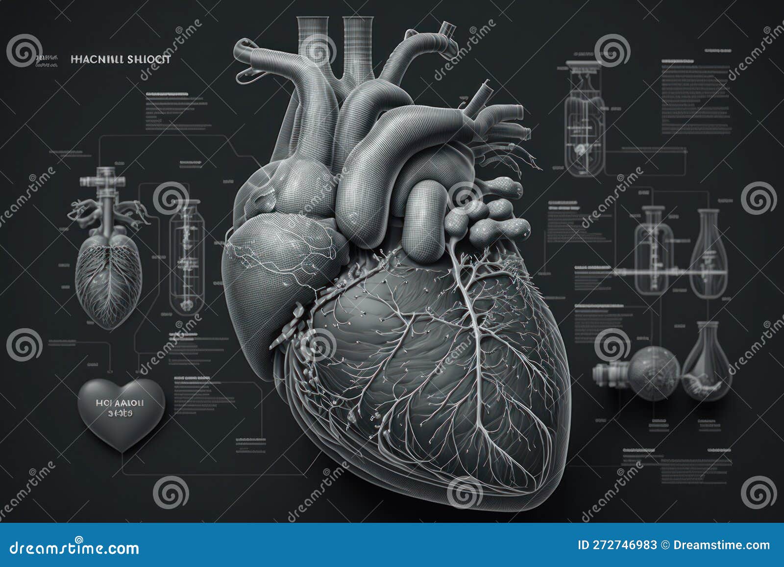Human Heart Schematic in Retro Sketch Style. Beautiful Colorful ... Human Heart Schematic in Retro Sketch Style. Beautiful Colorful ...