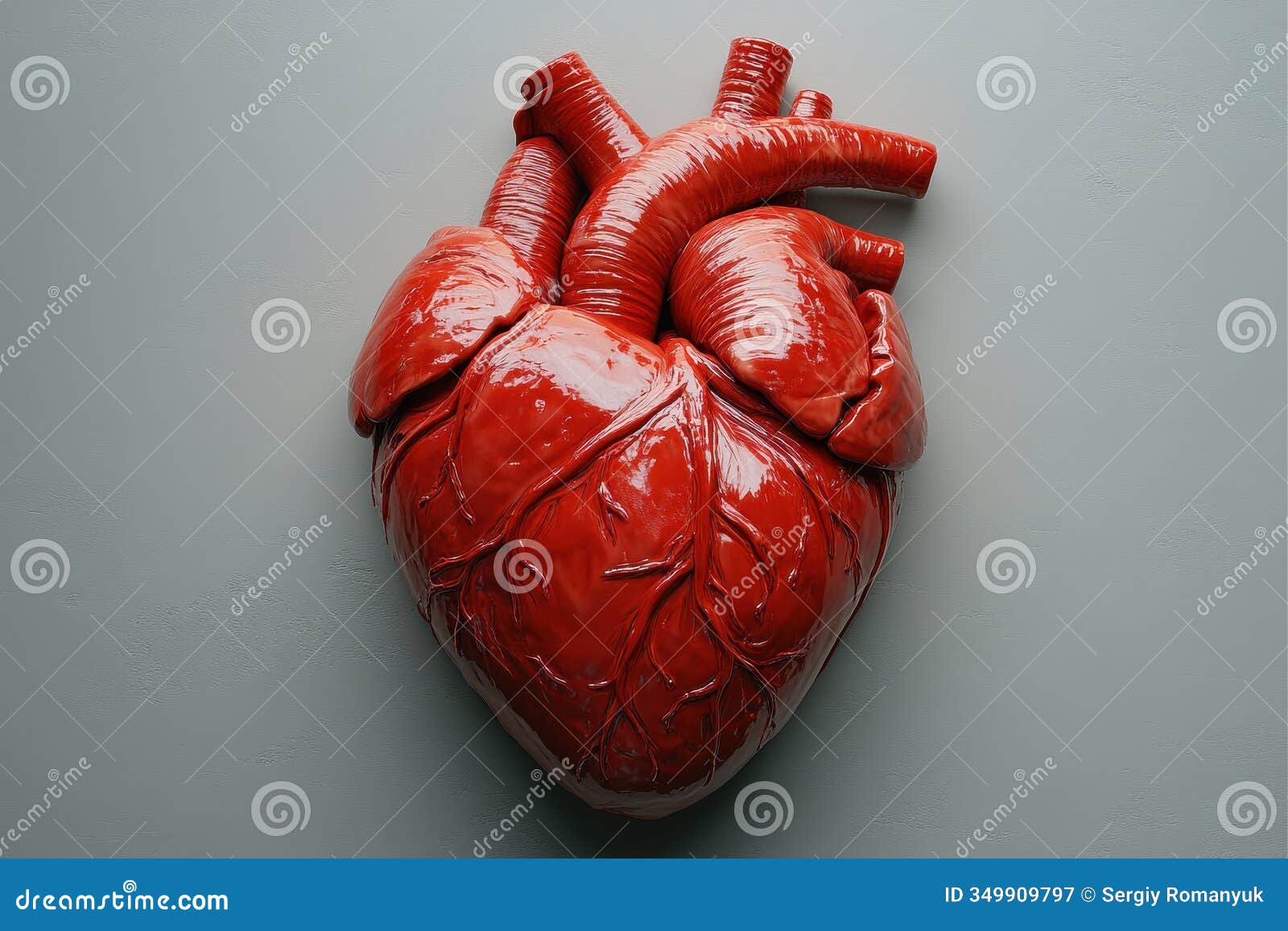 Human Heart Shaped Like a Heart Symbol Creating a Striking Visual ...