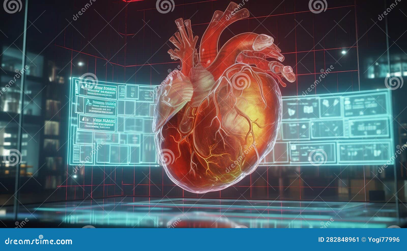 A Human Heart with the Visual Notes Representations,scientific Type of ...